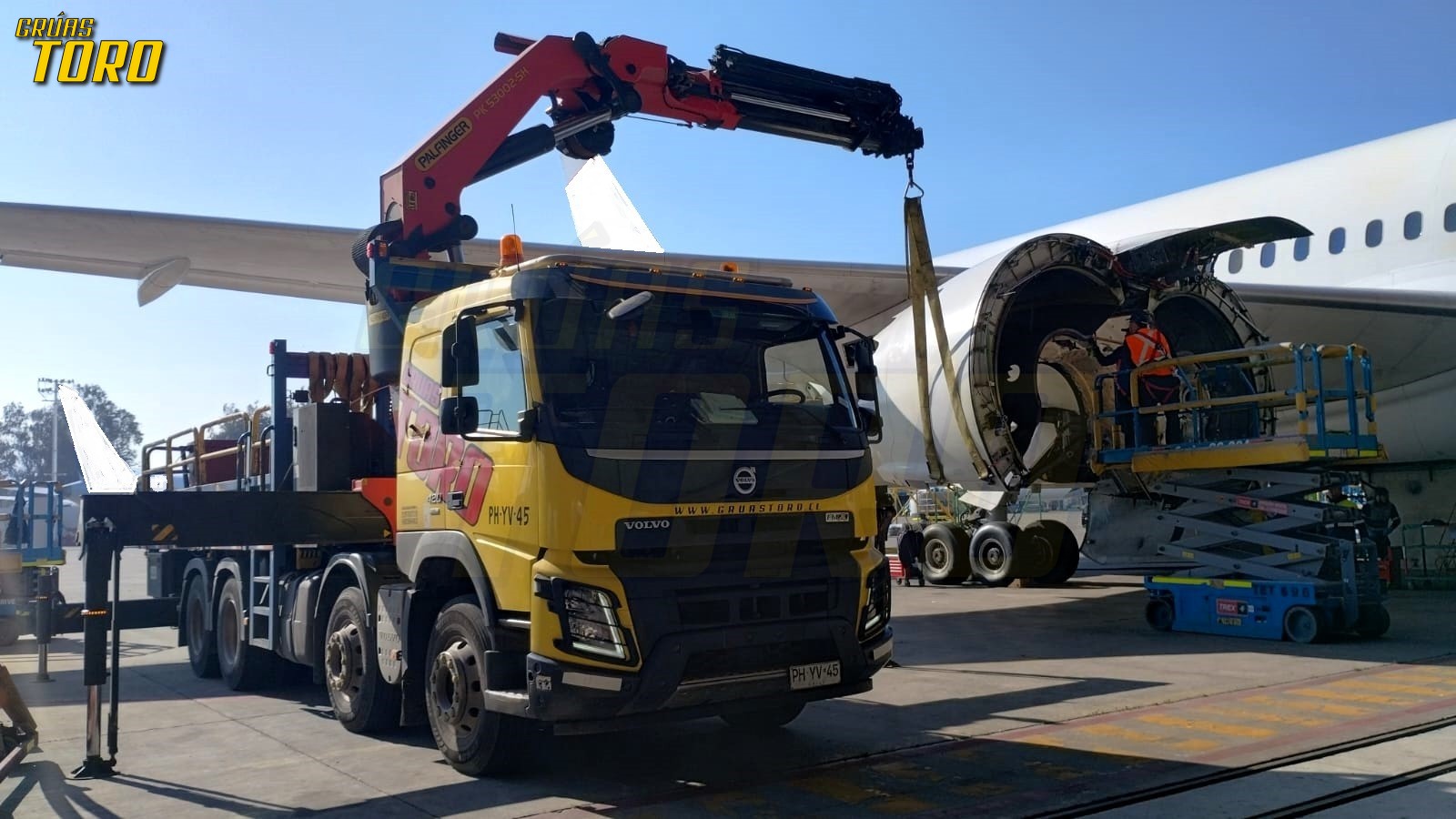 Grúas Toro - Arriendo de Camiones Grúa