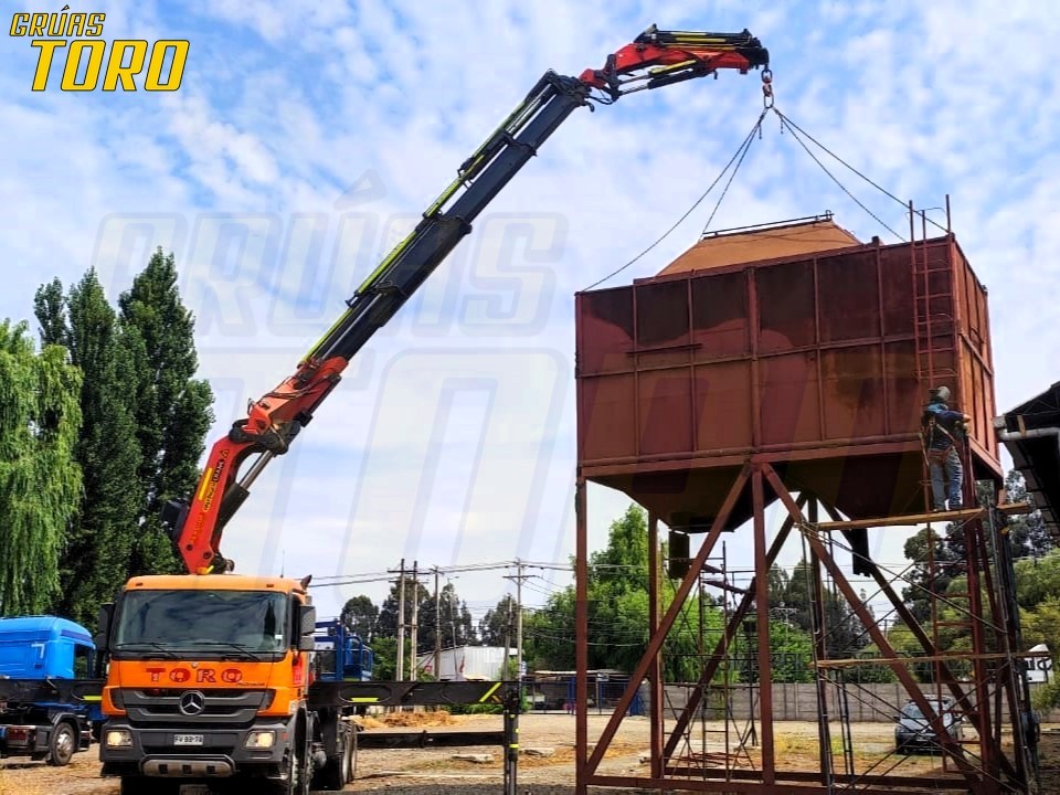 Grúas Toro - Detalles de Arriendo de Camiones Grúa